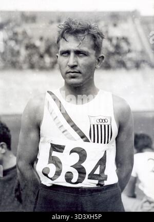 Edward Hamm, the American Olympic long jump champion at the 1928 ...