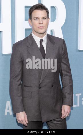 Jake Lacy attends Peacock's 'All Her Fault' premiere at SVA Theatre in ...
