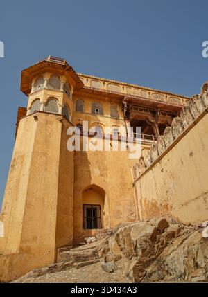 The beautiful sandstone Amer Fort, Jaipur, India Stock Photo - Alamy
