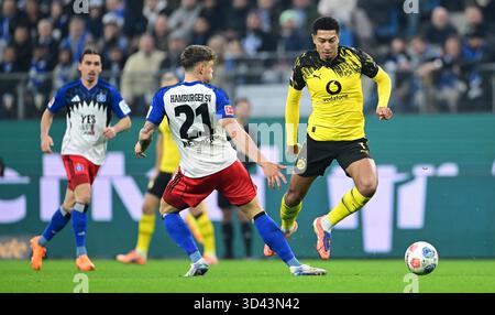 from left: Nicolai Remberg (HSV Hamburg), Philipp Treu Freiburg ...