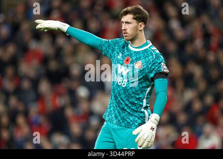 Sunderland goalkeeper Robin Roefs during the Premier League match ...