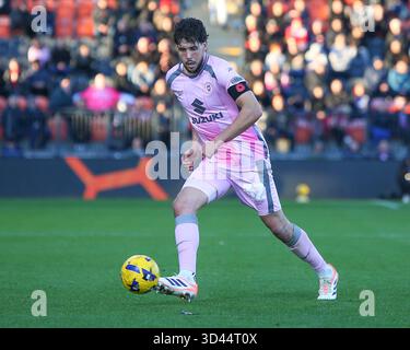 Milton Keynes Dons Jack Sanders in action during the Sky Bet League Two ...