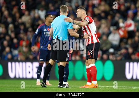 Sunderland's Granit Xhaka during the Premier League match at the ...