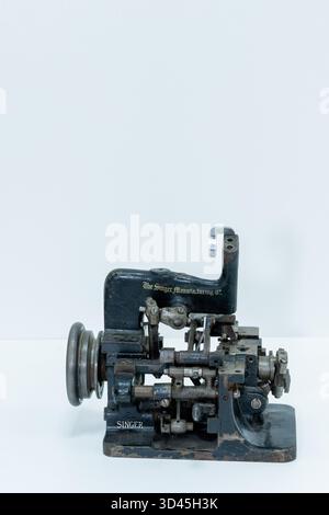 Rust in the Threads. White Background Stock Photo - Alamy