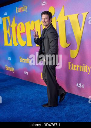 Ny. 08th Nov, 2025. Miles Teller, Keleigh Sperry Teller at arrivals for ...