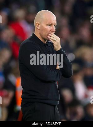 Sheffield Wednesday manager Henrik Pedersen during the Sky Bet ...