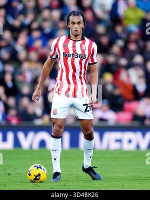 Stoke City's Ashley Phillips during the Sky Bet Championship match at ...