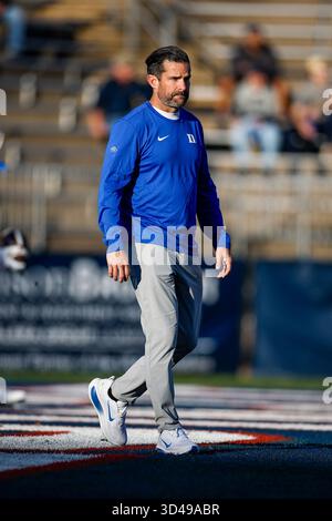 November 1, 2025: Manny Diaz is head football coach at Duke University ...