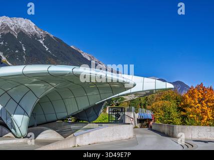 Bergstation der Hungerburgbahn, Architektin Zaha Hadid, Innsbruck ...