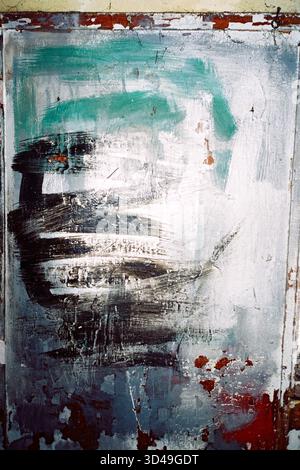 Detail of old worn vintage film camera closeup on wooden surface Stock ...