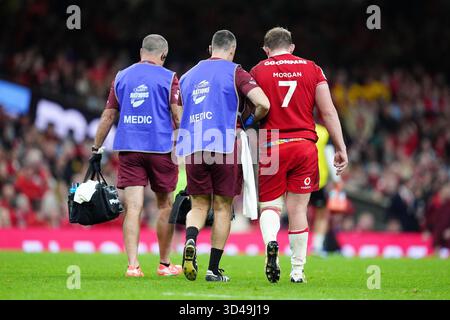 Wales' Jac Morgan during the Quilter Nations Series match at ...