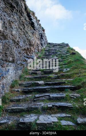 The Whaligoe Steps is a man-made stairway of 365 steps, Lybster ...