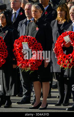 British Foreign Secretary Yvette Cooper, left, and Finland's Foreign ...