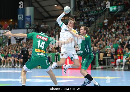 15 November 2025, Berlin: Handball: Bundesliga, Füchse Berlin - THW ...