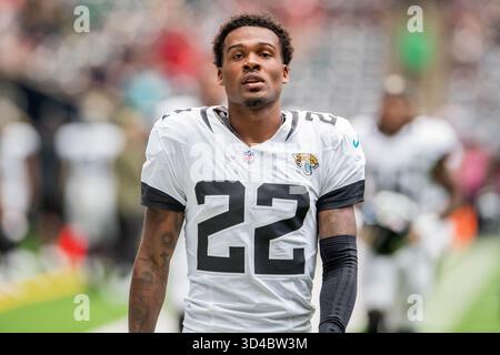 Jacksonville Jaguars cornerback Jarrian Jones (22) tackles Arizona ...
