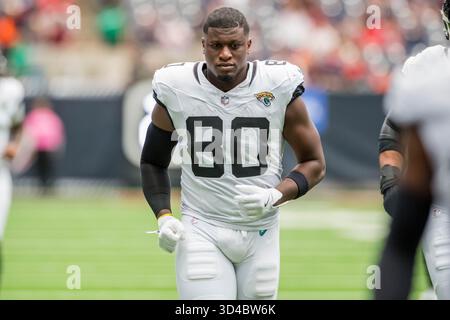 Jacksonville Jaguars tight end Quintin Morris (80) scores a touchdown ...