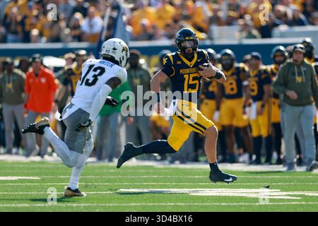 West Virginia quarterback Scotty Fox Jr. throws against Arizona State ...