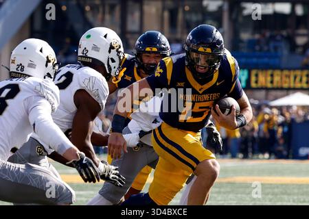 West Virginia quarterback Scotty Fox Jr. throws against Arizona State ...