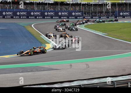 Race start during the the Sao Paulo ePrix, 1st round of the 2025-26 ABB ...