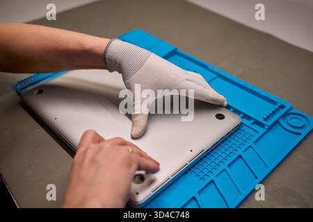 Currently undergoing Laptop Repair Process with focus on Precision ...
