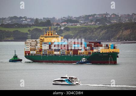 The vessel CAPE SERRAT (IMO 9950143, MMSI 255916277) is a Container ...