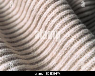 Beige Ribbed Fabric Texture Background with vertical woven lines, soft ...