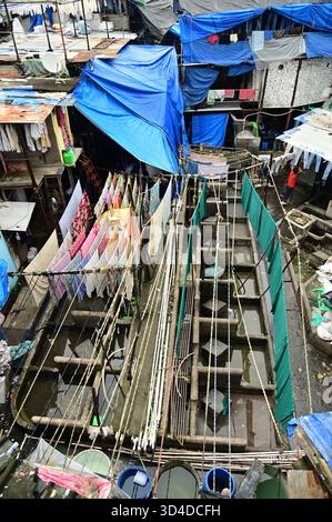 Dhobi Ghat is a world-famous and iconic large open-air laundry area in ...