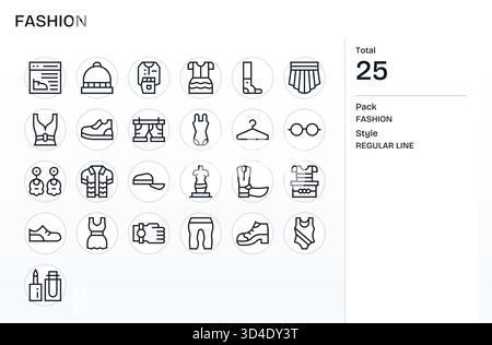 Elevate prototypes with 25 Regular Line icons inspired by Flight ...