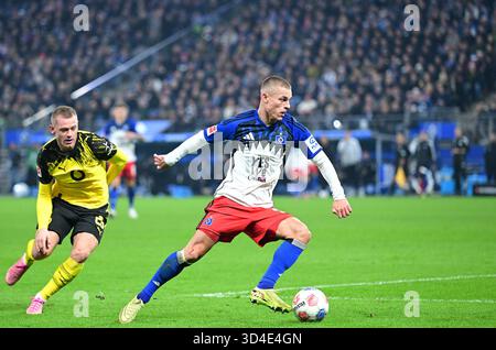 from left: Julian Ryerson (Dortmund), Ibrahim Maza Leverkusen, November ...