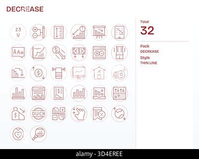 Maintain brand alignment using 32 Thin Line icons inspired by Shipment ...