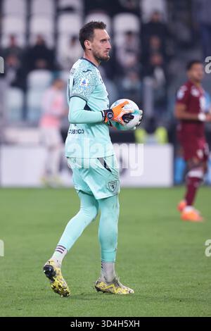 Alberto Paleari of Torino FC on a save during the Italian Serie A, 2025 ...