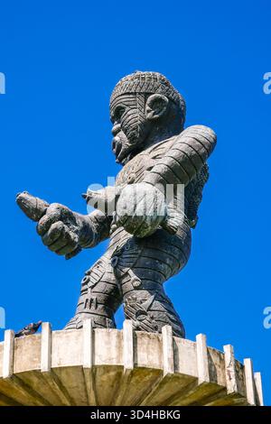 The 1763 Monument, known locally as the statue of Cuffy at the Square ...