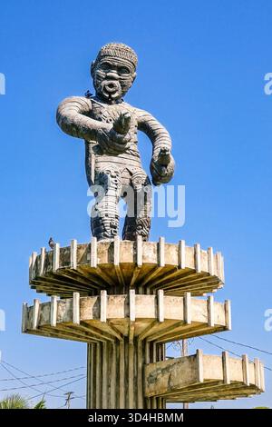 The 1763 Monument, known locally as the statue of Cuffy at the Square ...