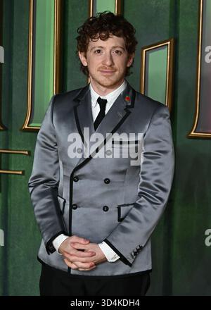 Ethan Slater attends the premiere of "Wicked: For Good" at Lincoln ...