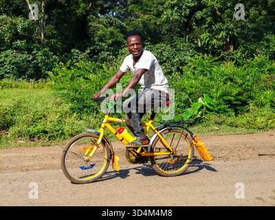Mizan Teferi, Ethiopia - 11 August 2025: car on the streets near Mizan ...
