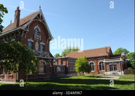 The image showcases Wallers-Arenberg mining site in Hauts-de-France ...