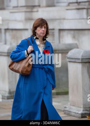 Deputy Leader of the Labour Party Lucy Powell arrives for a Cabinet ...