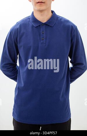 Long sleeve classic formal men's shirt Stock Photo - Alamy