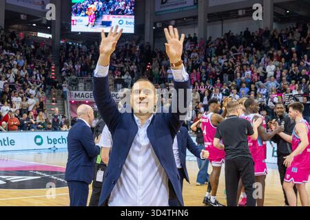 Marko Stankovic (Telekom Baskets Bonn, Head Coach) is satisfied Telekom ...