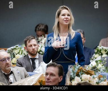 THE HAGUE - Femke Wiersma (BBB) during a debate in the House of ...