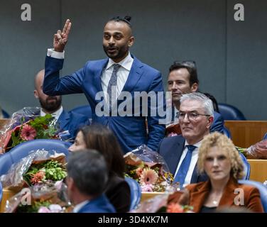 THE HAGUE - Sarath Hamstra (CDA) during a debate in the House of ...