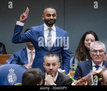 THE HAGUE - Sarath Hamstra (CDA) during a debate in the House of ...