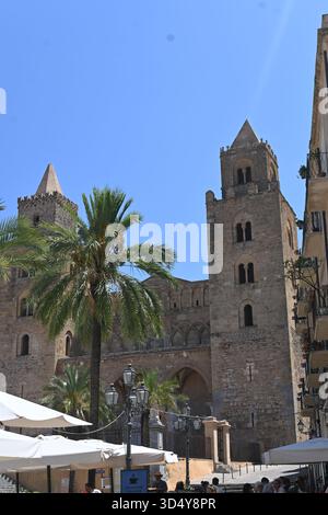 Italy, Sicily, Cefalu, UNESCO World Heritage, cathedral Stock Photo - Alamy