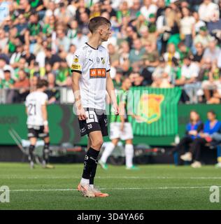 Gothenburg, Sweden. 31st Aug 2025. Moment in first half of match ...