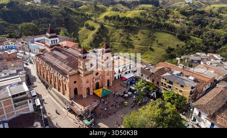 Yolombo, Antioquia - Colombia. October 19, 2025. The municipality was ...