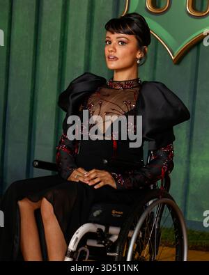 Marissa Bode attends the Wicked For Good New York Premiere, held at ...