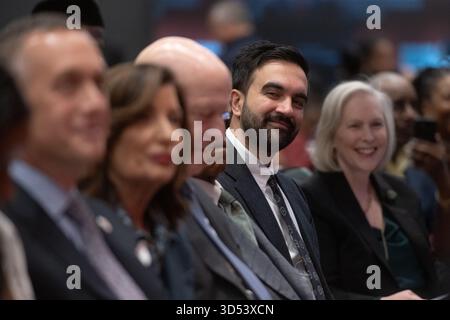 Zohran Mamdani delivers remarks at the grand opening of the National ...
