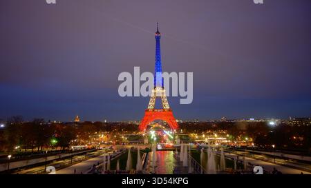PARIS, FRANCE - 13 NOVEMBER 2025: Rayan Cherki (France) during the ...