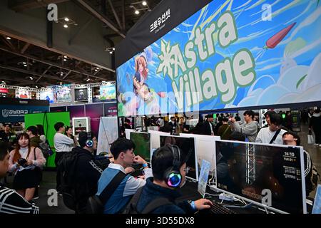 G-STAR 2025 opens at BEXCO Exhibition Center in Busan, South Korea on ...