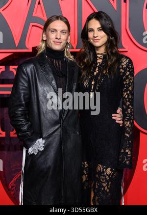 Elena Taber and Jamie Campbell Bower at the Rolling Stone UK Awards ...